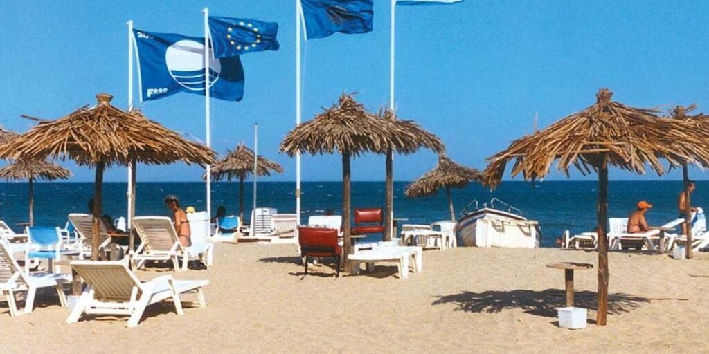 Blue Flag Beaches Awards for Cyprus and Two Marinas included